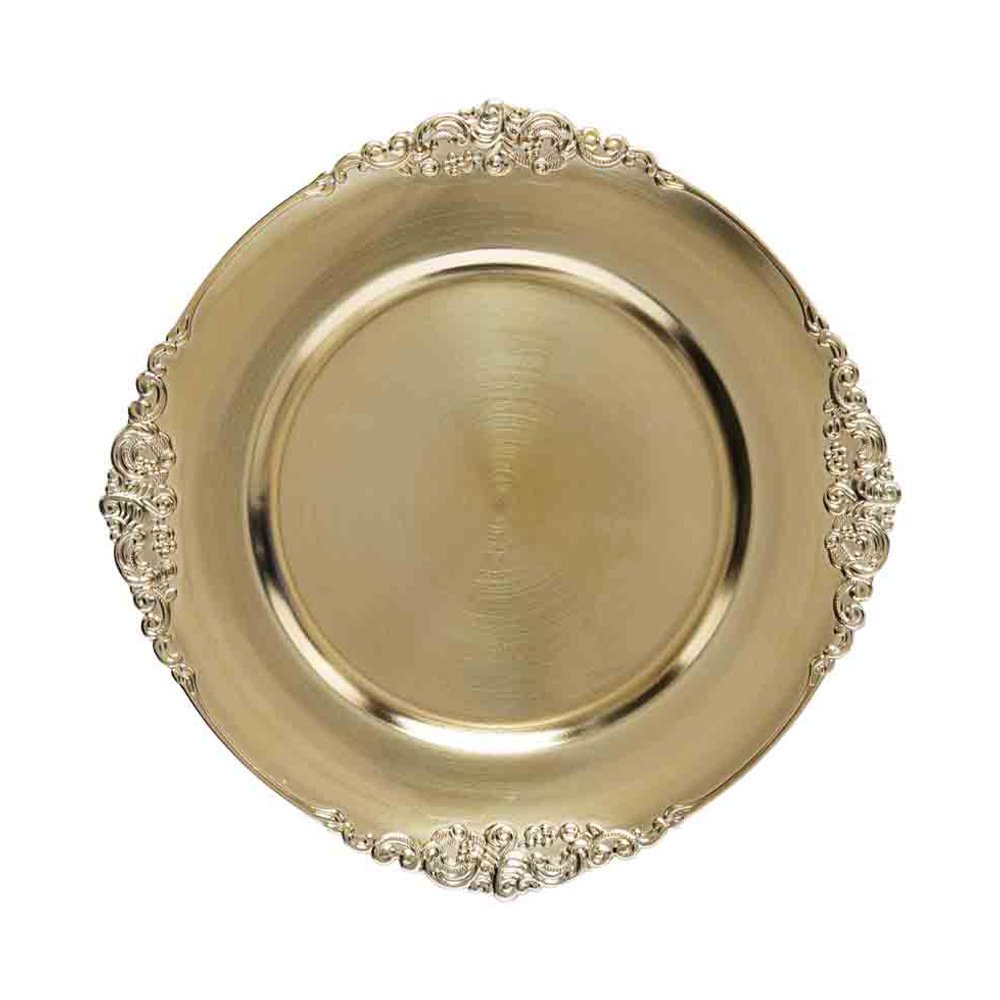 Sousplat Copa e Cia Galles Elegance Barroco Gold